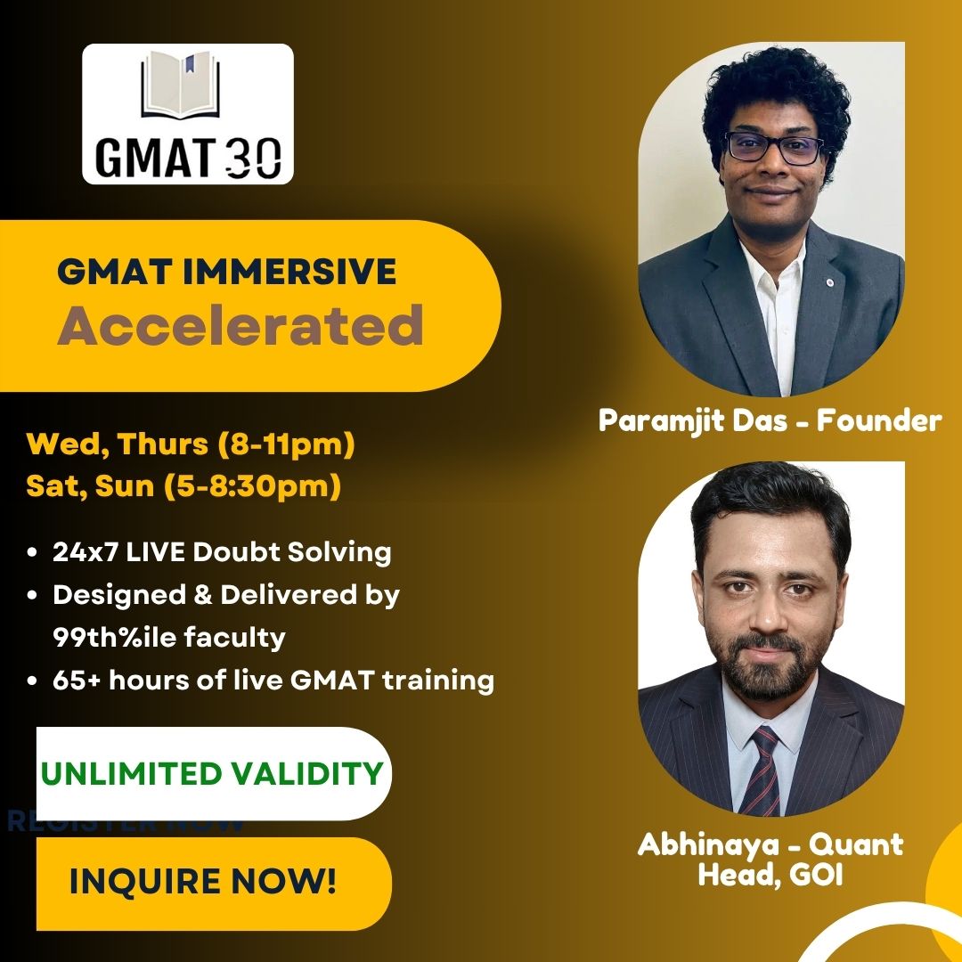 GMAT Accelerated: Turbocharge & Ace your GMAT prep in 5 weeks